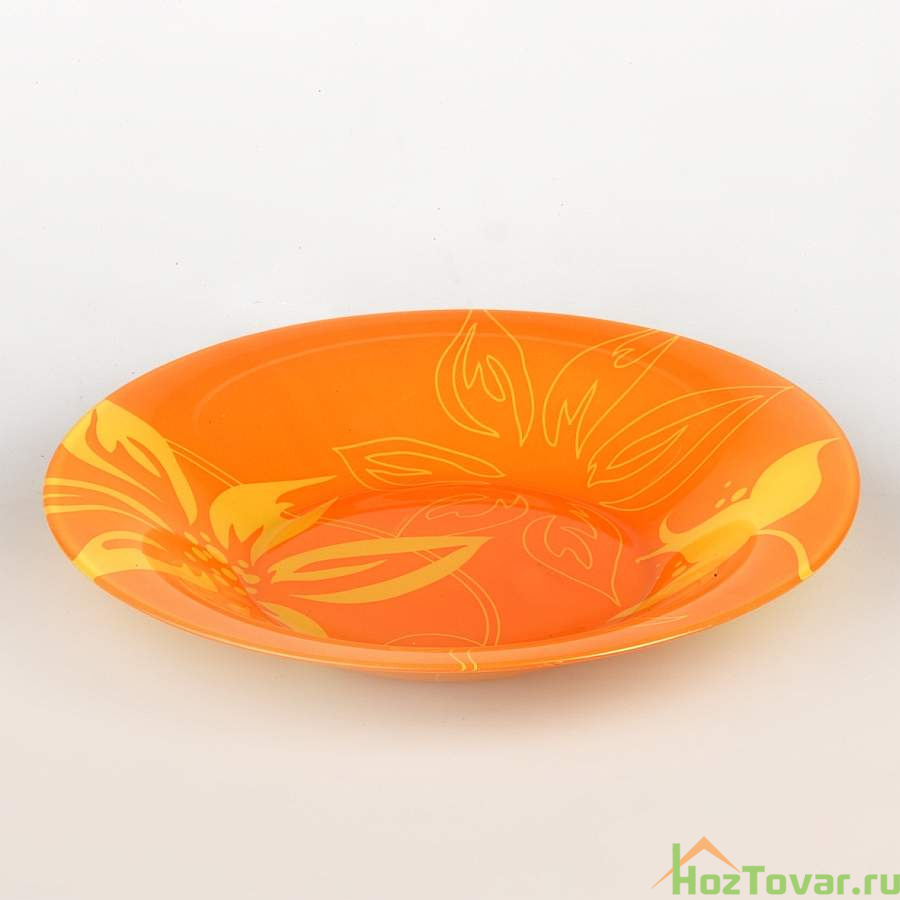 Тарелка столовая глубокая Luminarc Lily Flower, D=21 см, цена 175 ₽ руб ...